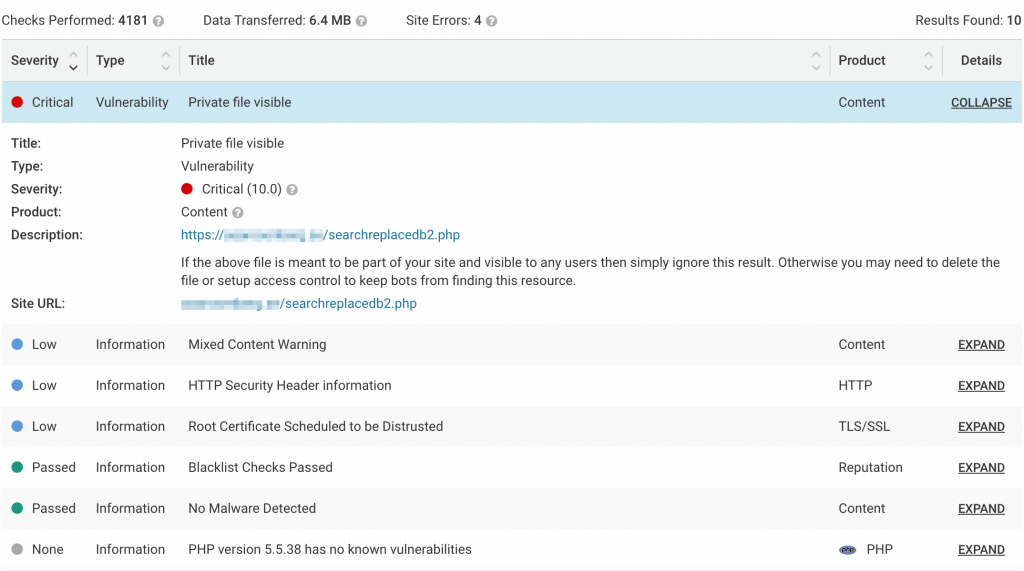 12.8% of Sites Have Sensitive File Disclosure Vulnerabilities