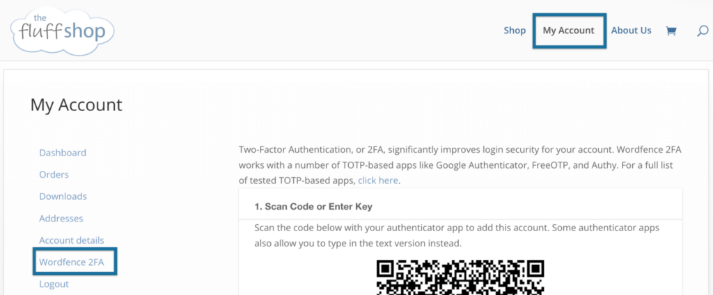 How & Why You Should Set Up Wordfence WooCommerce 2FA