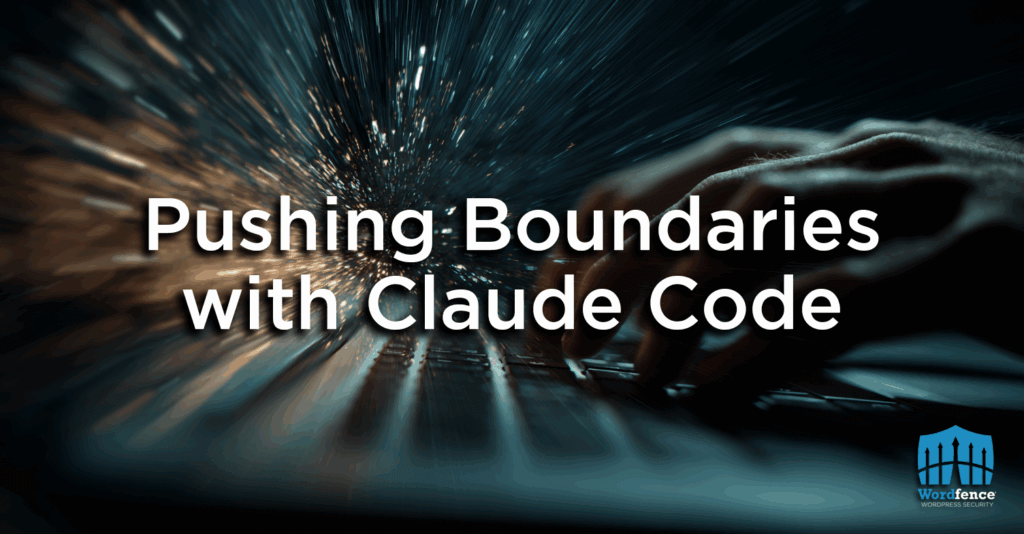 Pushing Boundaries With Claude Code