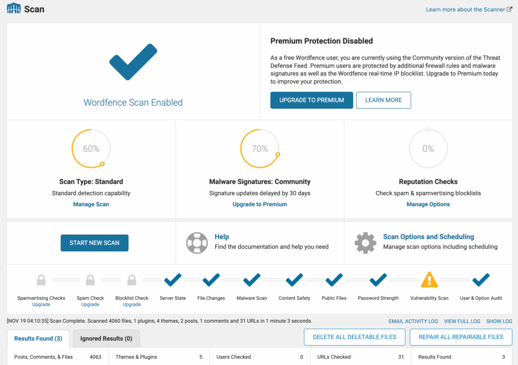 Free Wordpress Malware Removal - Wordfence